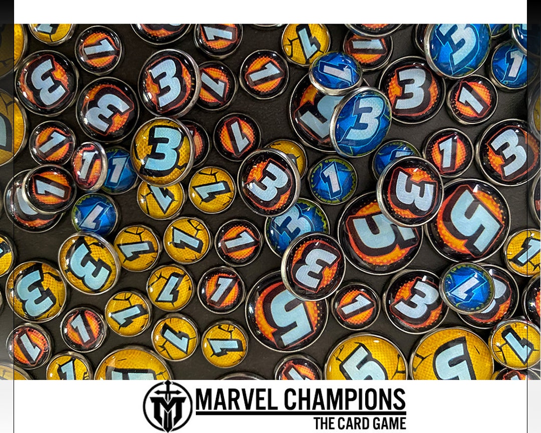MARVEL CHAMPIONS Token Sets (unofficial Product) - Etsy