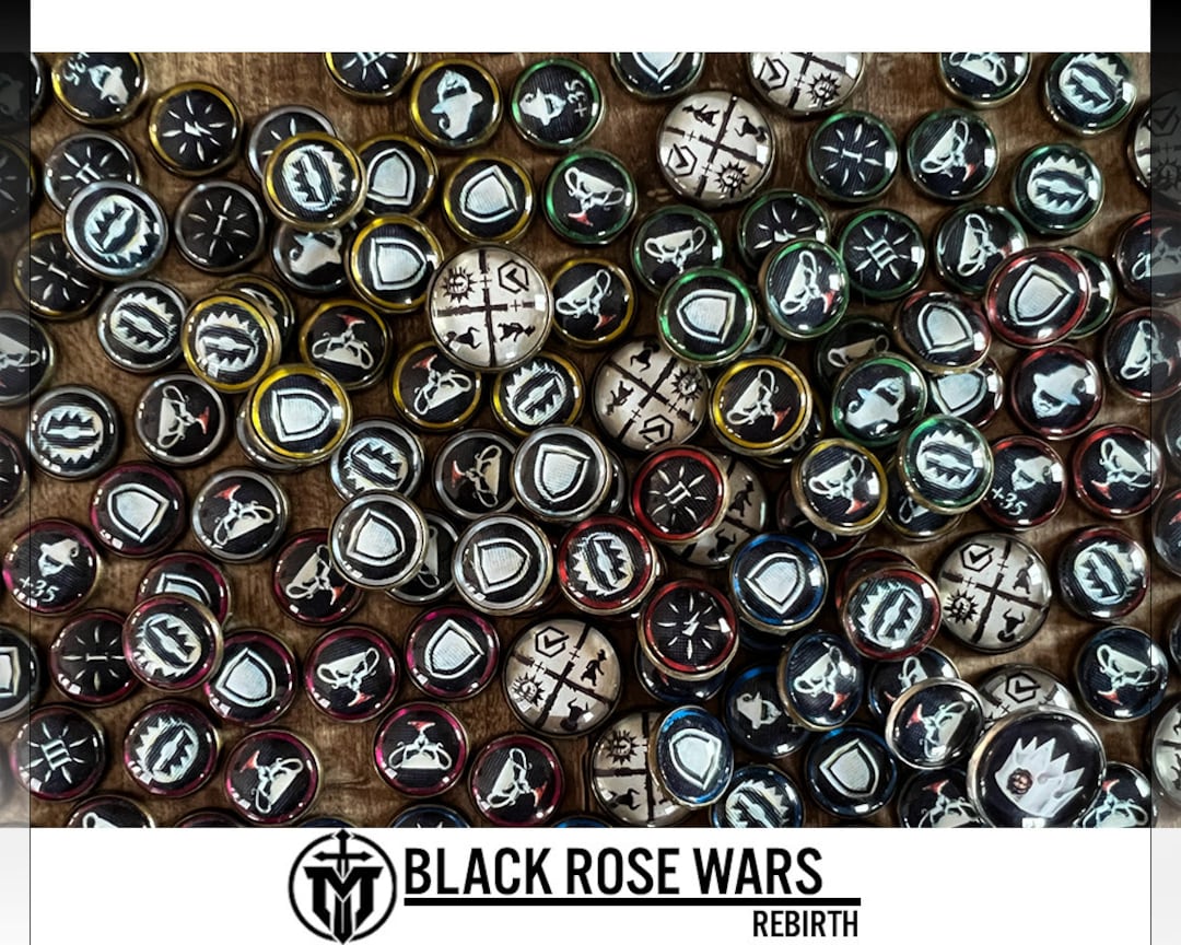 BLACK ROSE WARS - Rebirth Game Token (unofficial Product) - Etsy