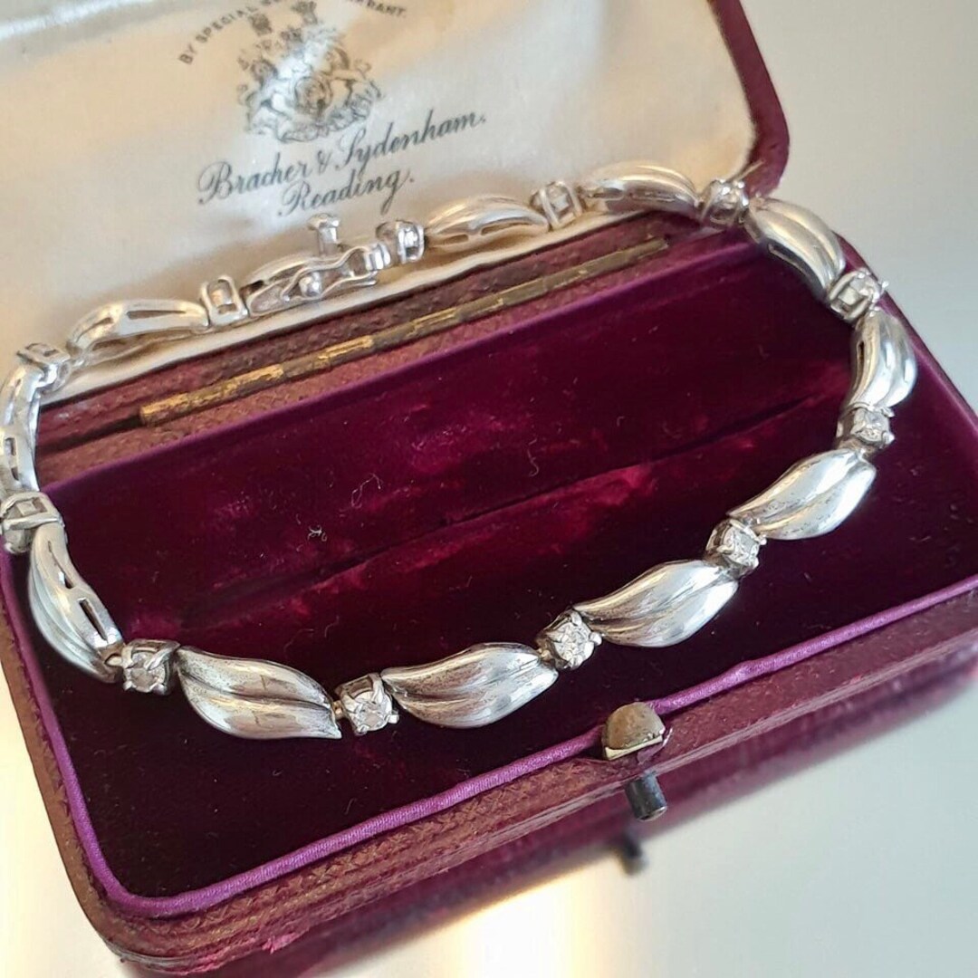 Ladies Silver Bracelet, Sterling Silver Bracelet, Secondhand Silver ...