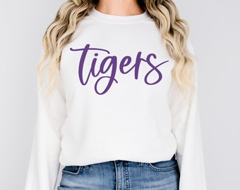 Tigers Mascot Svg Tigers School Spirit Png Svg Files for - Etsy