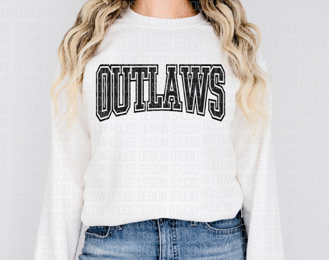Outlaw Mascot Svg, Outlaws, School Spirit, Png, Svg Files for Cricut ...