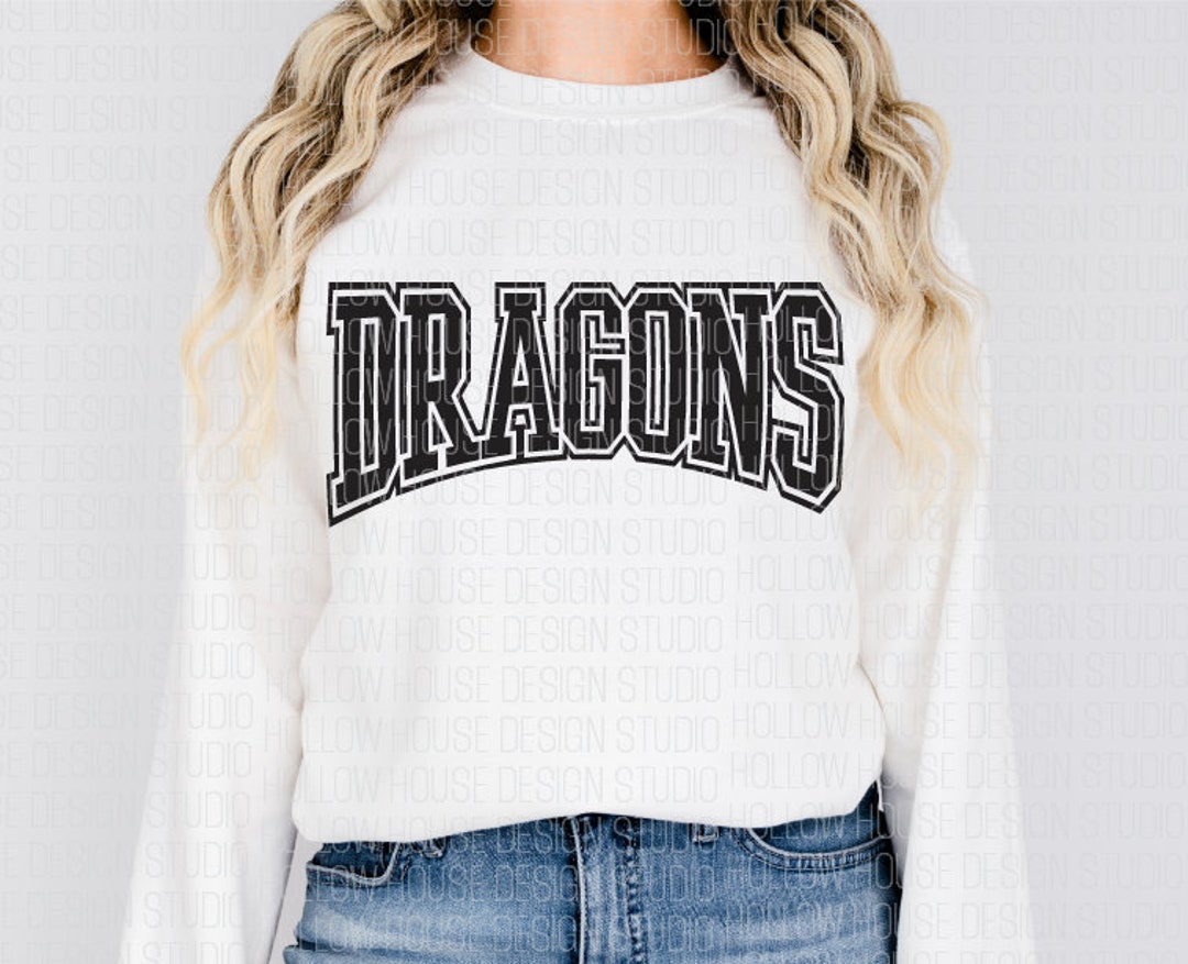 Dragons Mascot Svg, Dragons, Bold Dragons School Spirit, Png, Svg Files ...
