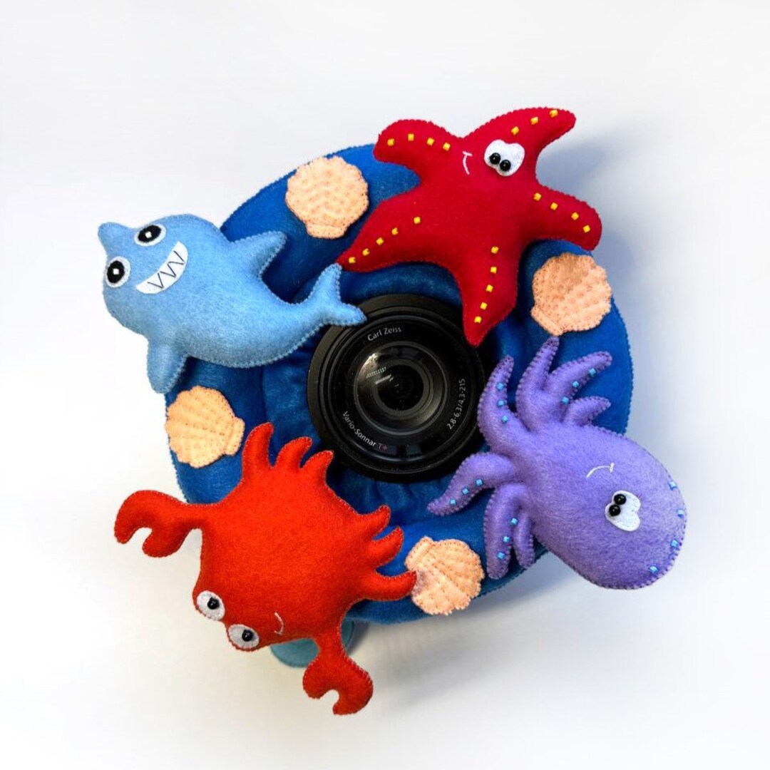 Camera Lens Buddy Ocean Lens Buddy Felt Lens Buddy Photography ...