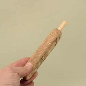 Handmade Wooden Toy Phone – Montessori Baby Gift - Etsy