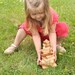 Educational Handmade Natural Square Wooden Stacking Pyramid - Etsy