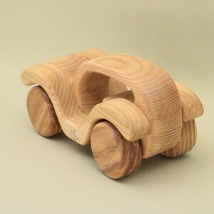 Handmade Wooden Sport Car Jeep: Natural Toy Vehicle - Etsy