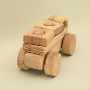 Wooden Mini Car Constructor Montessori Waldorf Educational Natural ...