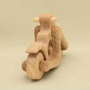 Handmade Organic Natural Wooden Chopper Motorbike With Moving Wheels ...