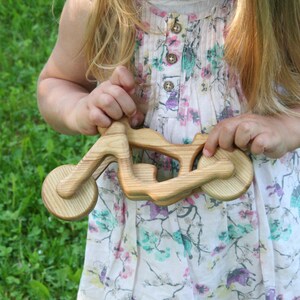 Handmade Organic Natural Wooden Chopper Motorbike With Moving Wheels ...