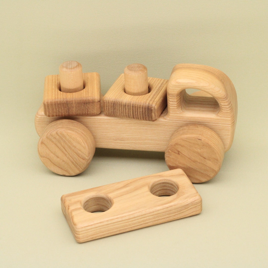 Wooden Mini Car Constructor: Handmade Montessori Toy - Etsy