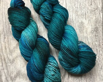 Peacock yarn | Etsy