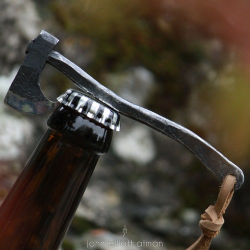 Beer and Wine Opener Hand Forged - Etsy