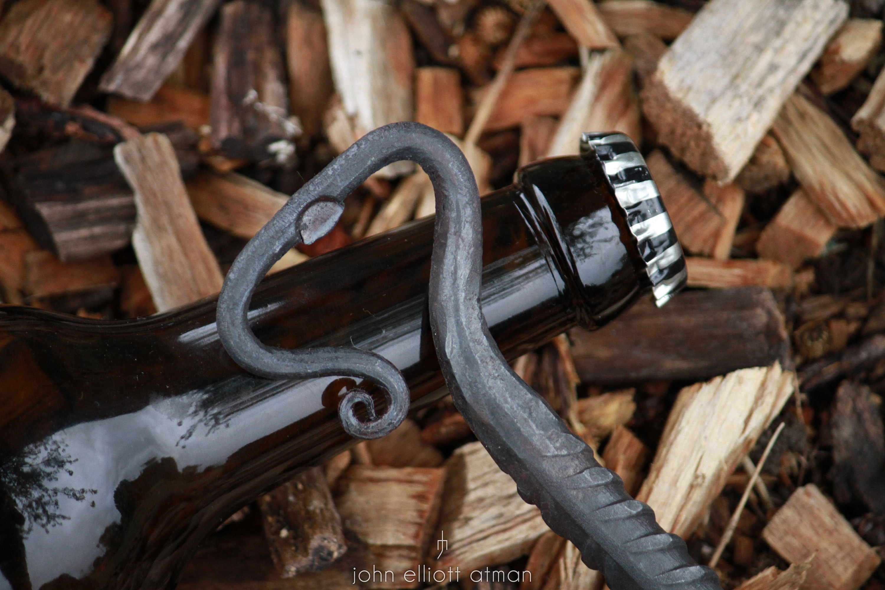 Hand-forged Rebar Bottle Opener - Etsy Sweden
