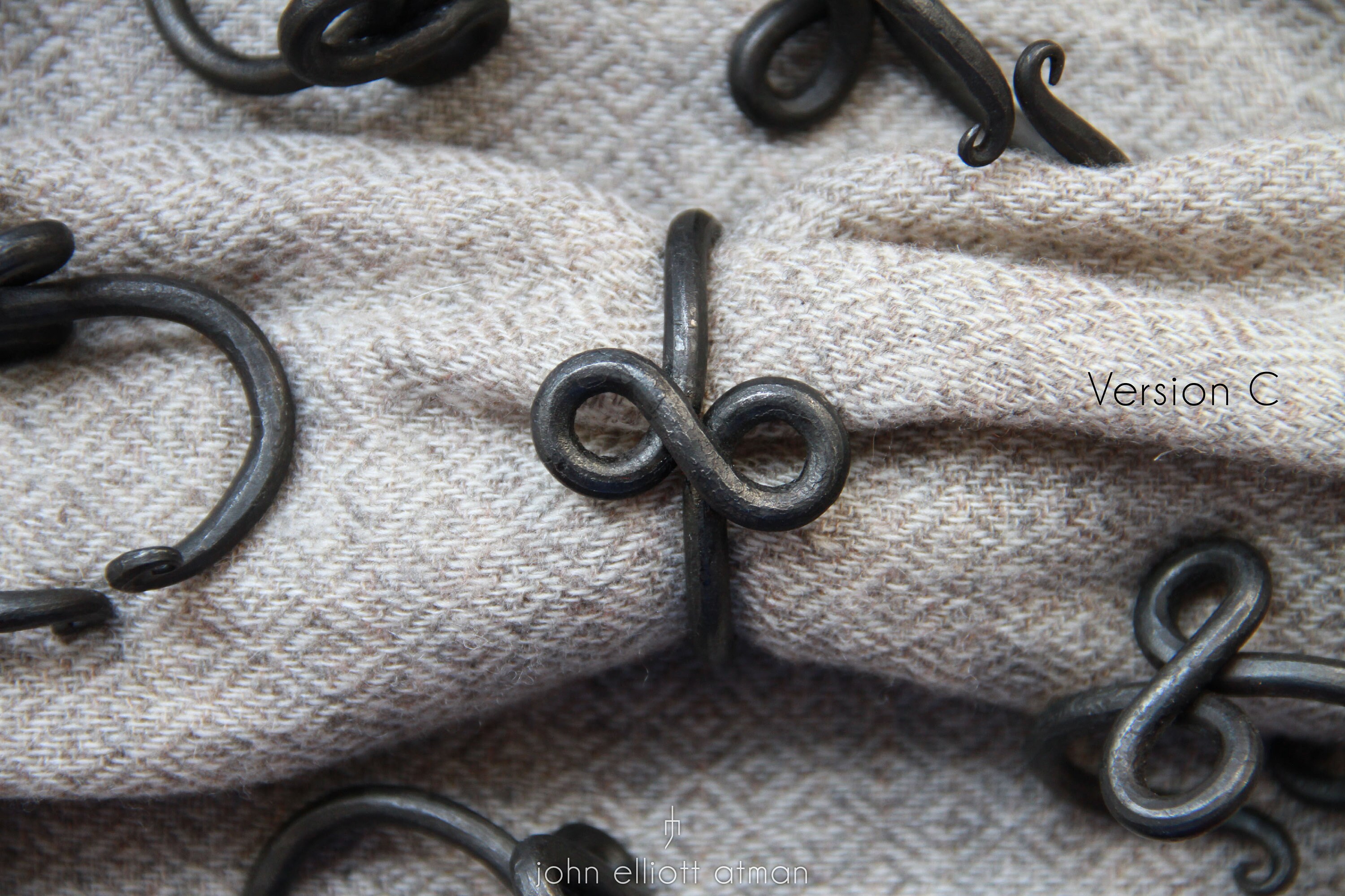 Hand-forged Napkin Ring - Etsy