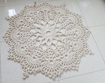 Doily rug | Etsy