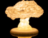 Nuclear Explosion Mushroom Cloud Lamp