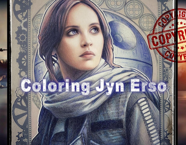 Star Wars Coloring Page ROGUE ONE - Etsy