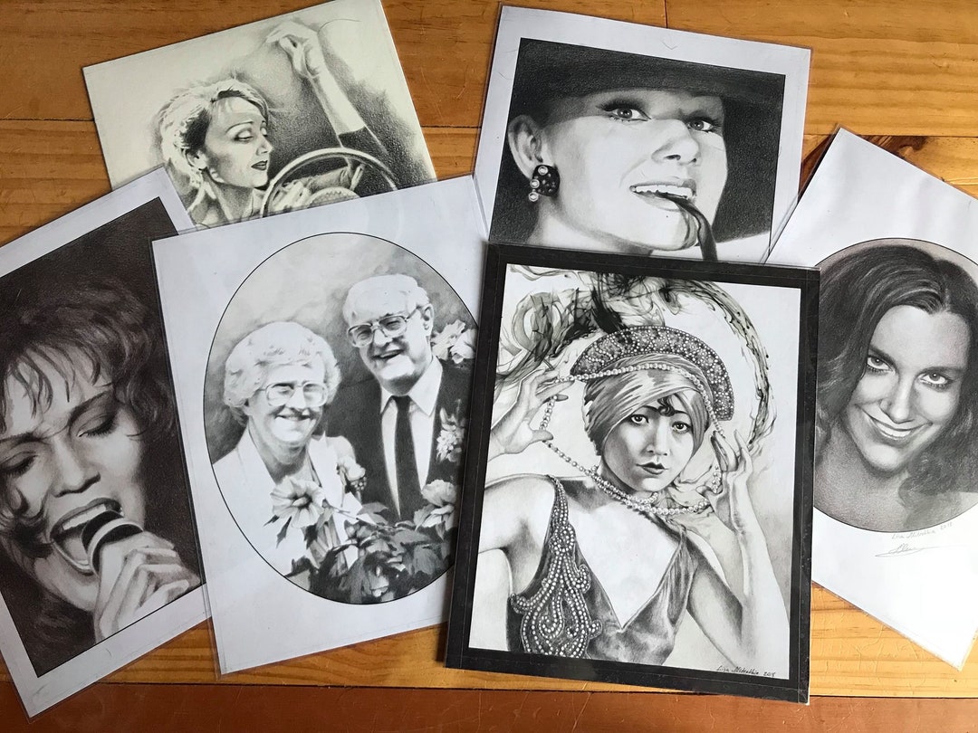 Order A Professional Portrait Drawing - Etsy