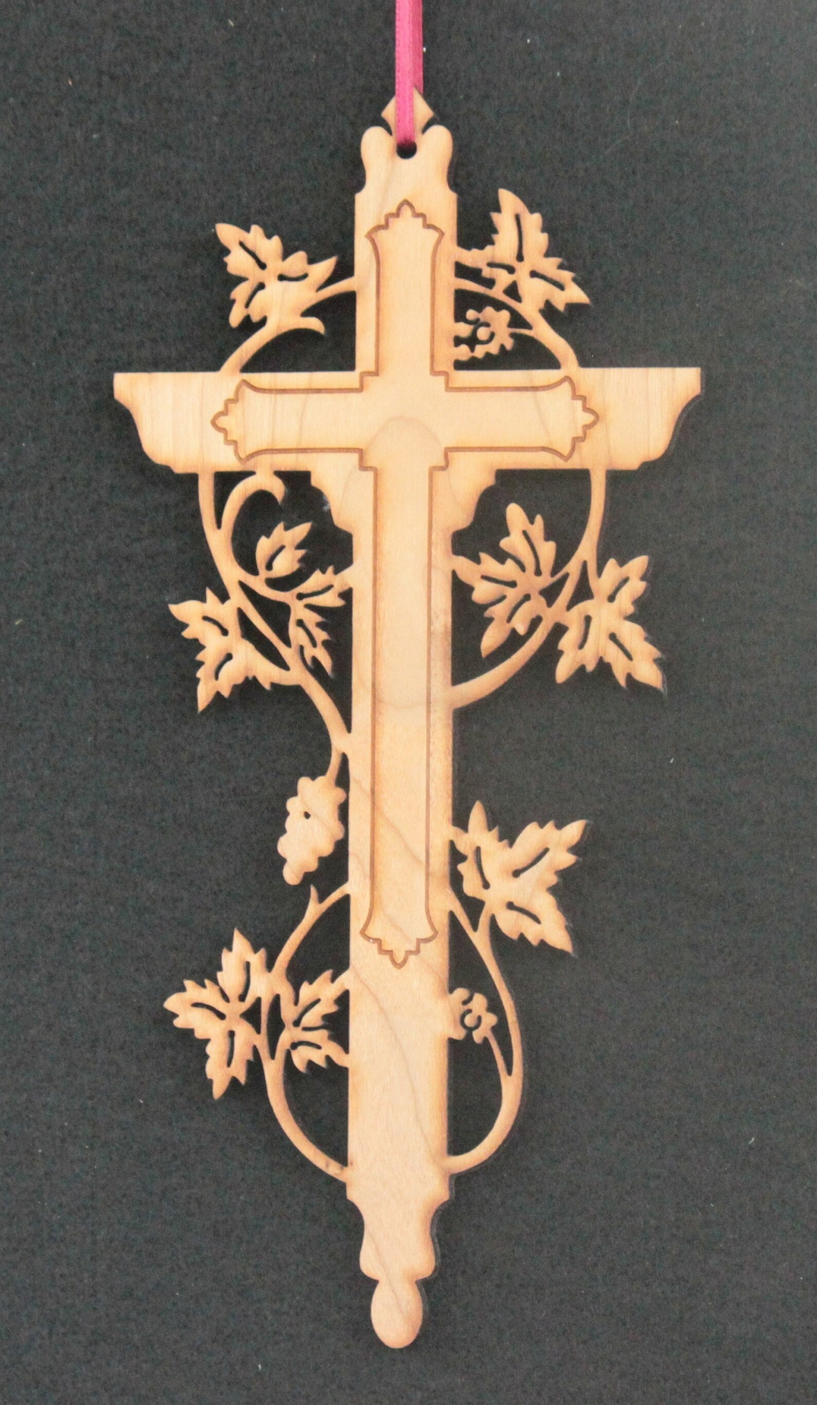 Cross With Grapevine - Etsy