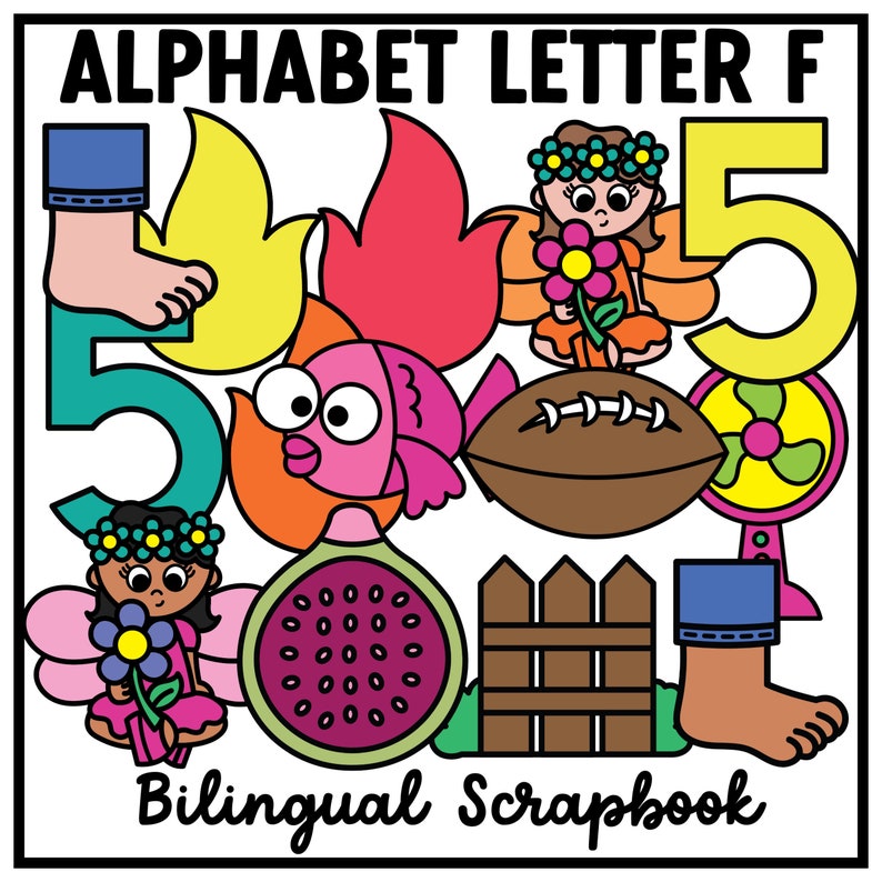 Alphabet Clipart for Personal and Commercial Use Teachers - Etsy