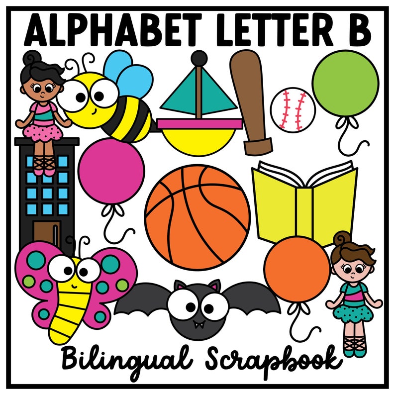 Alphabet Clipart for Personal and Commercial Use Teachers - Etsy