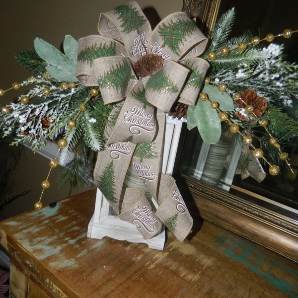 Horizontal Christmas Swag - Etsy