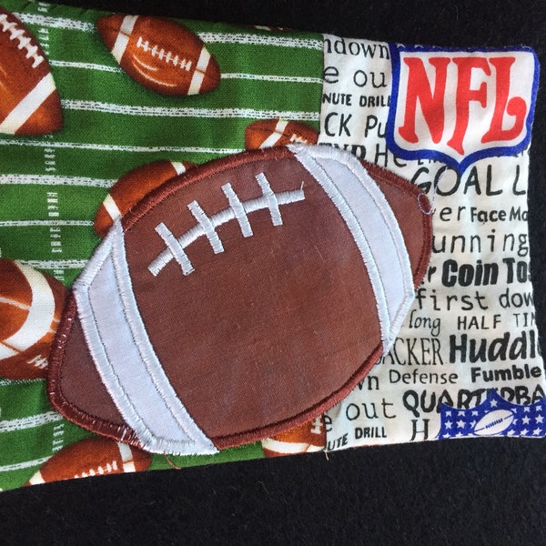 Football Mug Rug - Etsy
