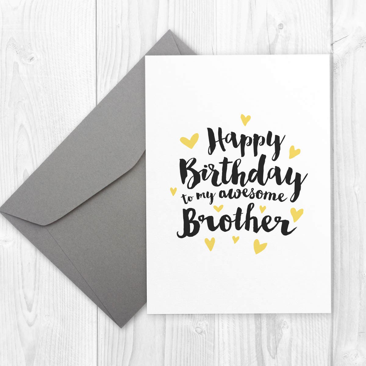 Happy Birthday Brother Cards Printable