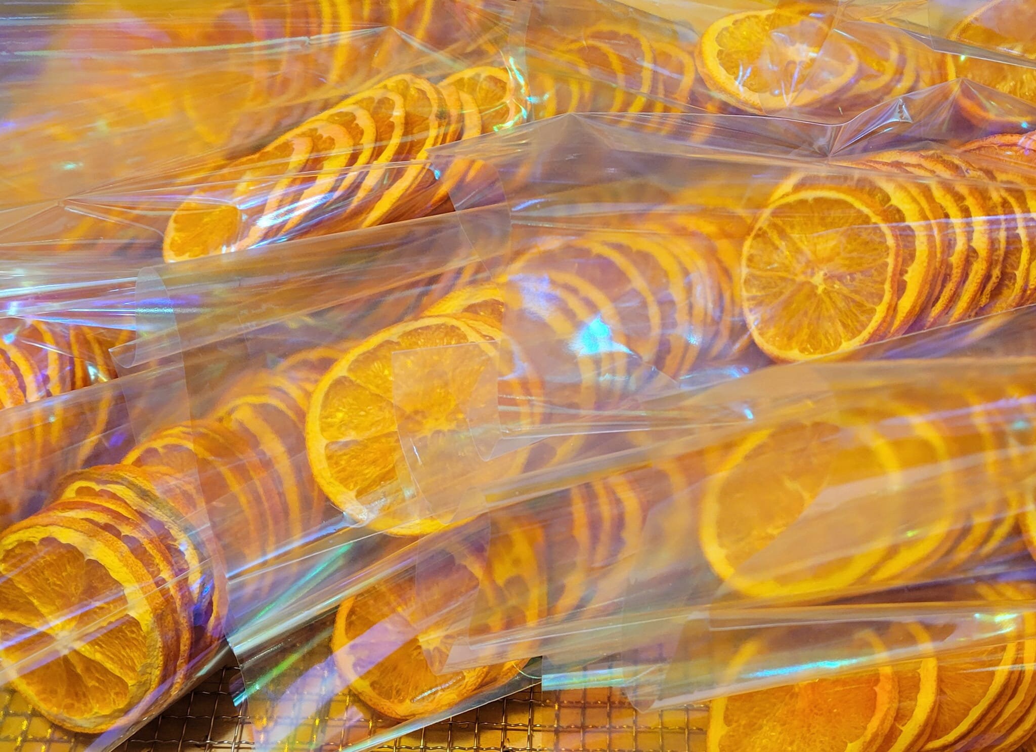 100 Perfect Orange Slices Food Grade Dried Oranges Dehydrated Orange ...