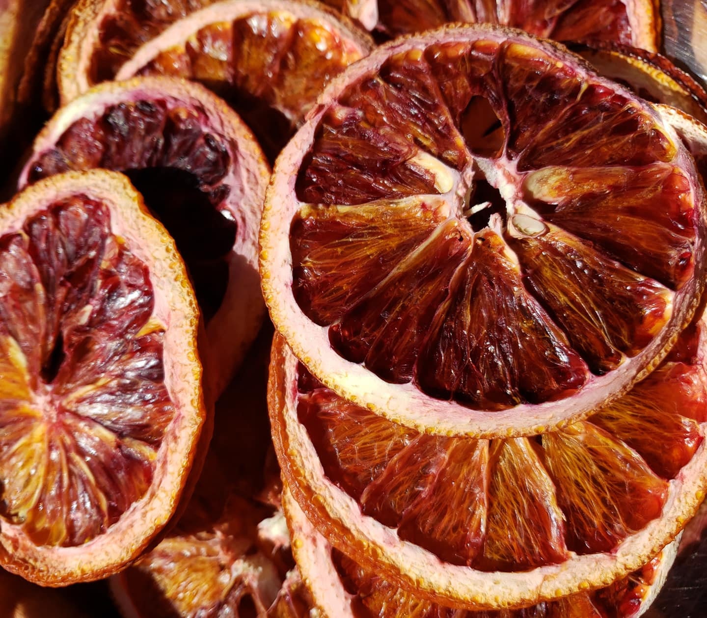 Dehydrated Blood Orange 10 Perfect Dried Orange Slices Dried - Etsy