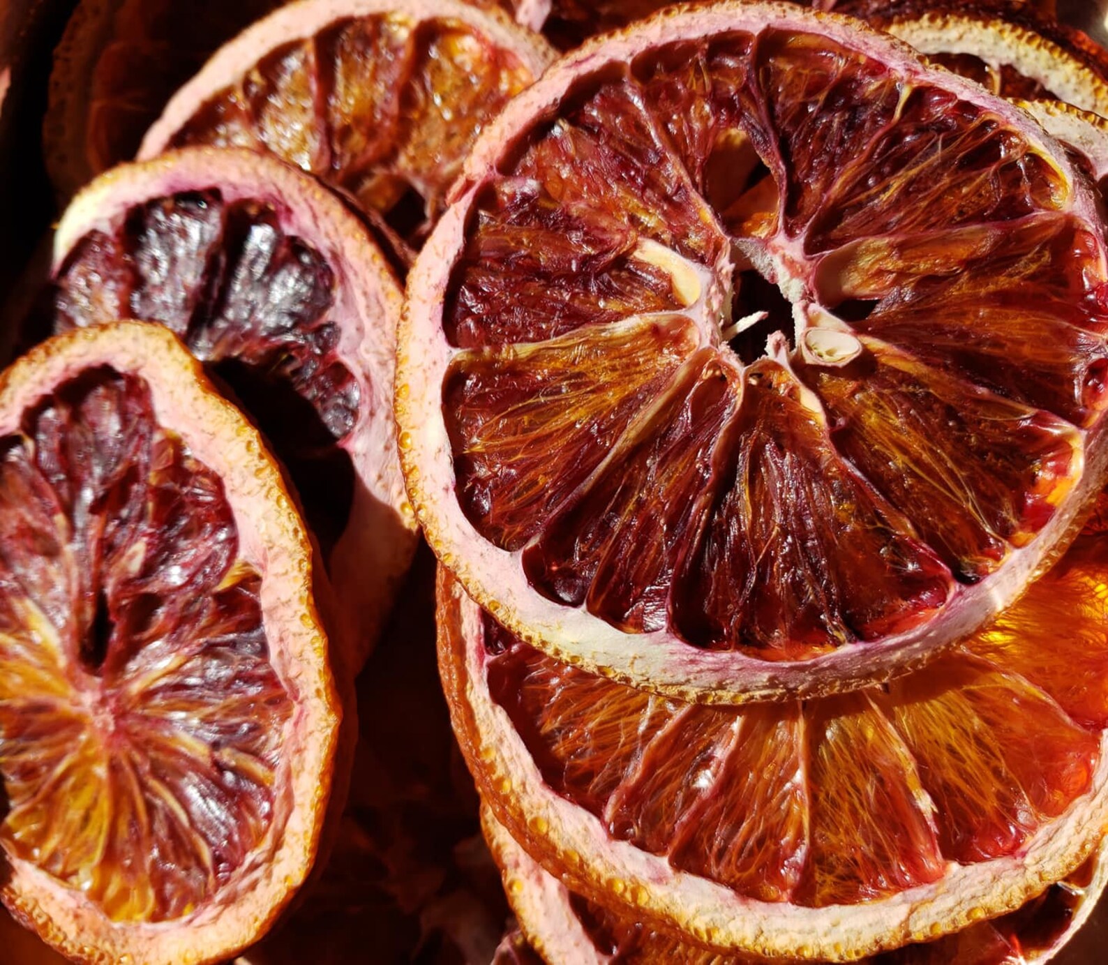 Dehydrated Blood Orange 10 Perfect Dried Orange Slices Dried - Etsy