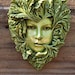 Green Man Wall Hanging, Green Man Wall Statue, Green Man Hanging Mask ...