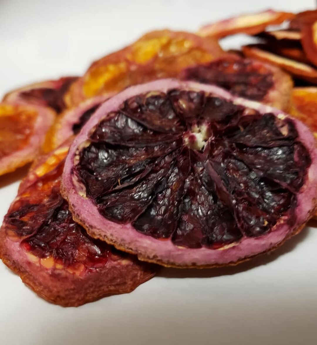 Dehydrated Blood Orange 10 Mixed Dried Orange Slices Dried Blood Orange ...