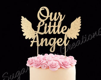 Angel Cake Topper | Etsy