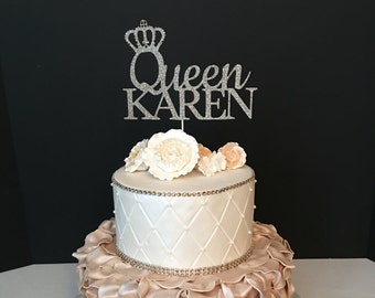 Any Name One Cake Topper Princess First Birthday Cake