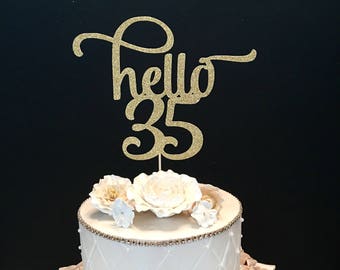 35th birthday cake | Etsy