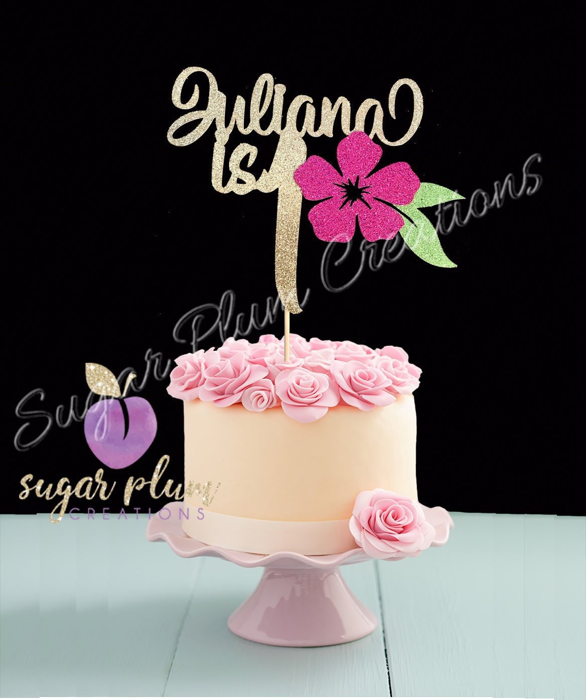 Tropical Cake TopperTropical Party D\u00e9corHawaiian Party D ...