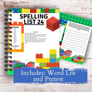 Third Grade Spelling Worksheets for Kids Homeschooling Quiet Book ...