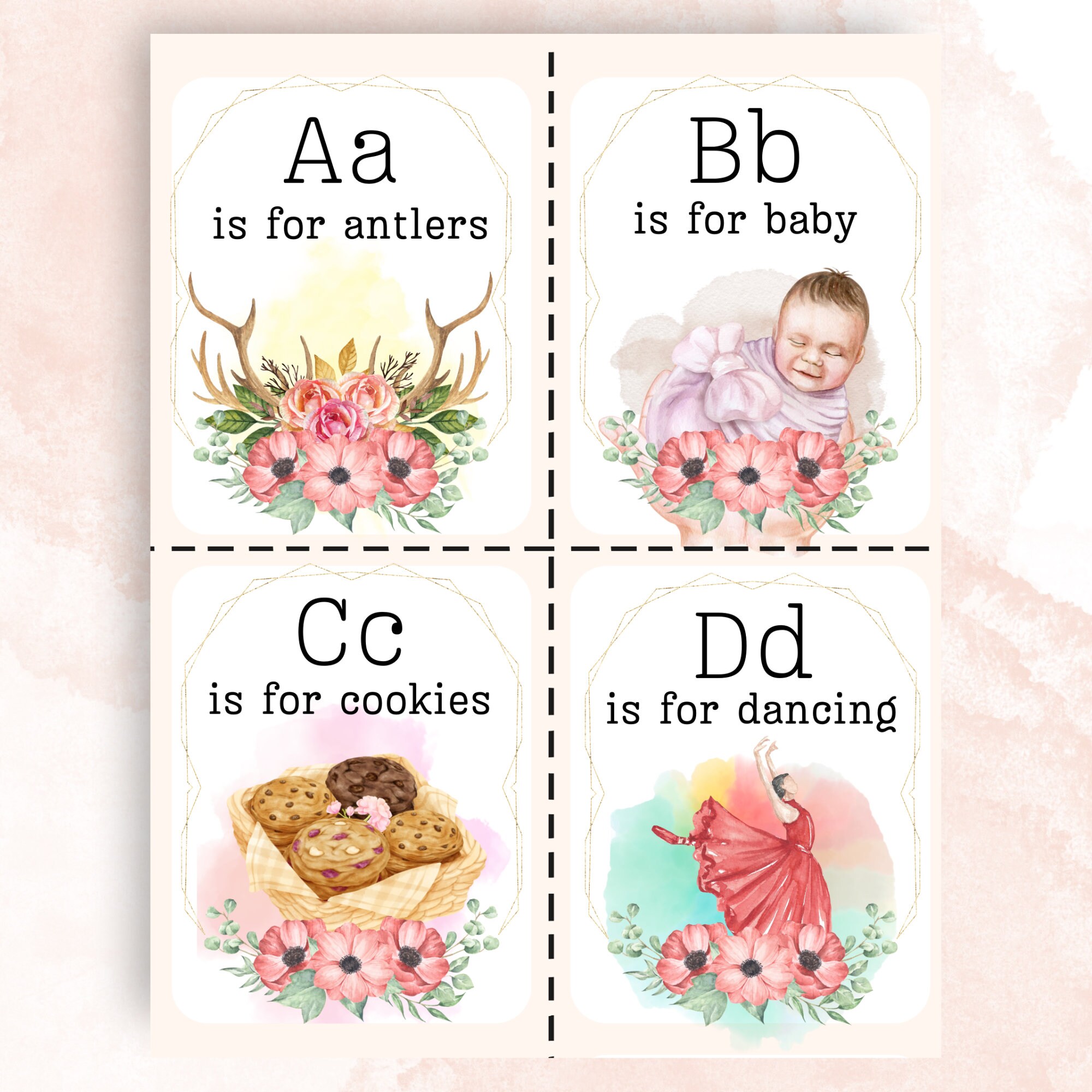 Printable, Alphabet Flashcards, Number Tracing, Letter Tracing Alphabet ...