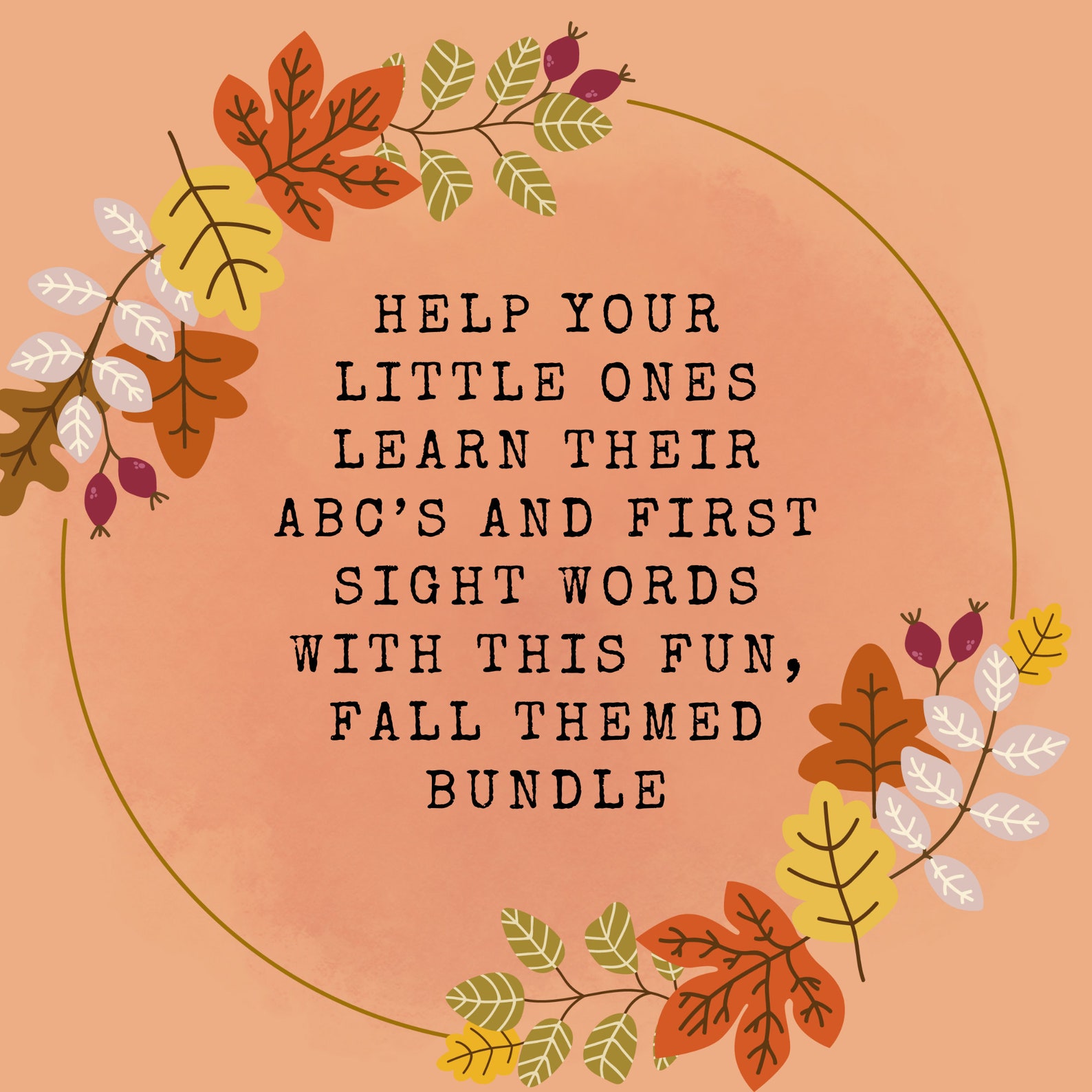 Cute Fall Puppy Dog Theme ABC Flashcards | Kindergarten Sight Words ...