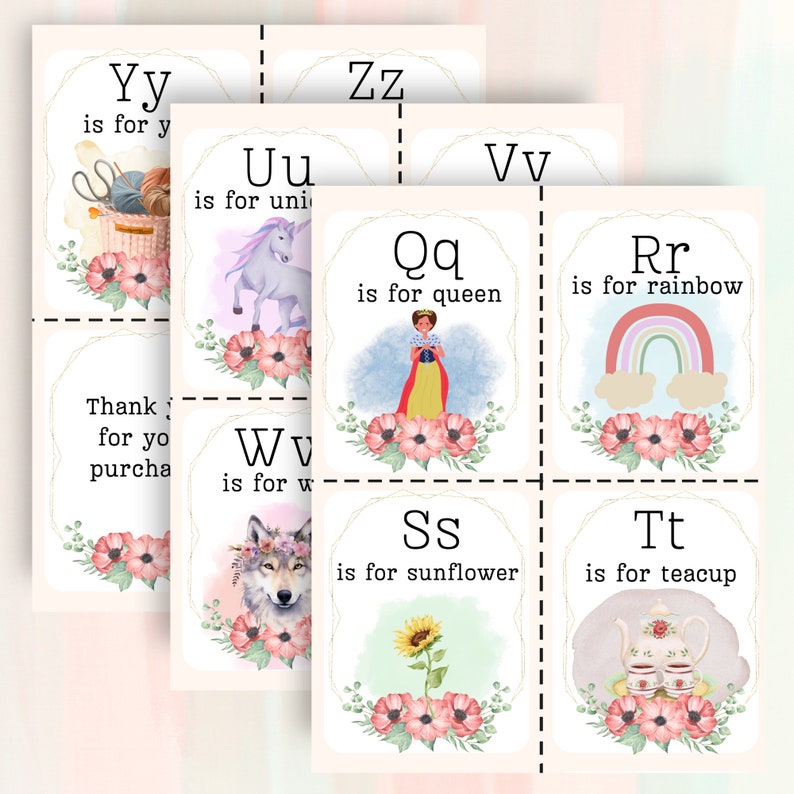 Printable, Alphabet Flashcards, Number Tracing, Letter Tracing Alphabet ...