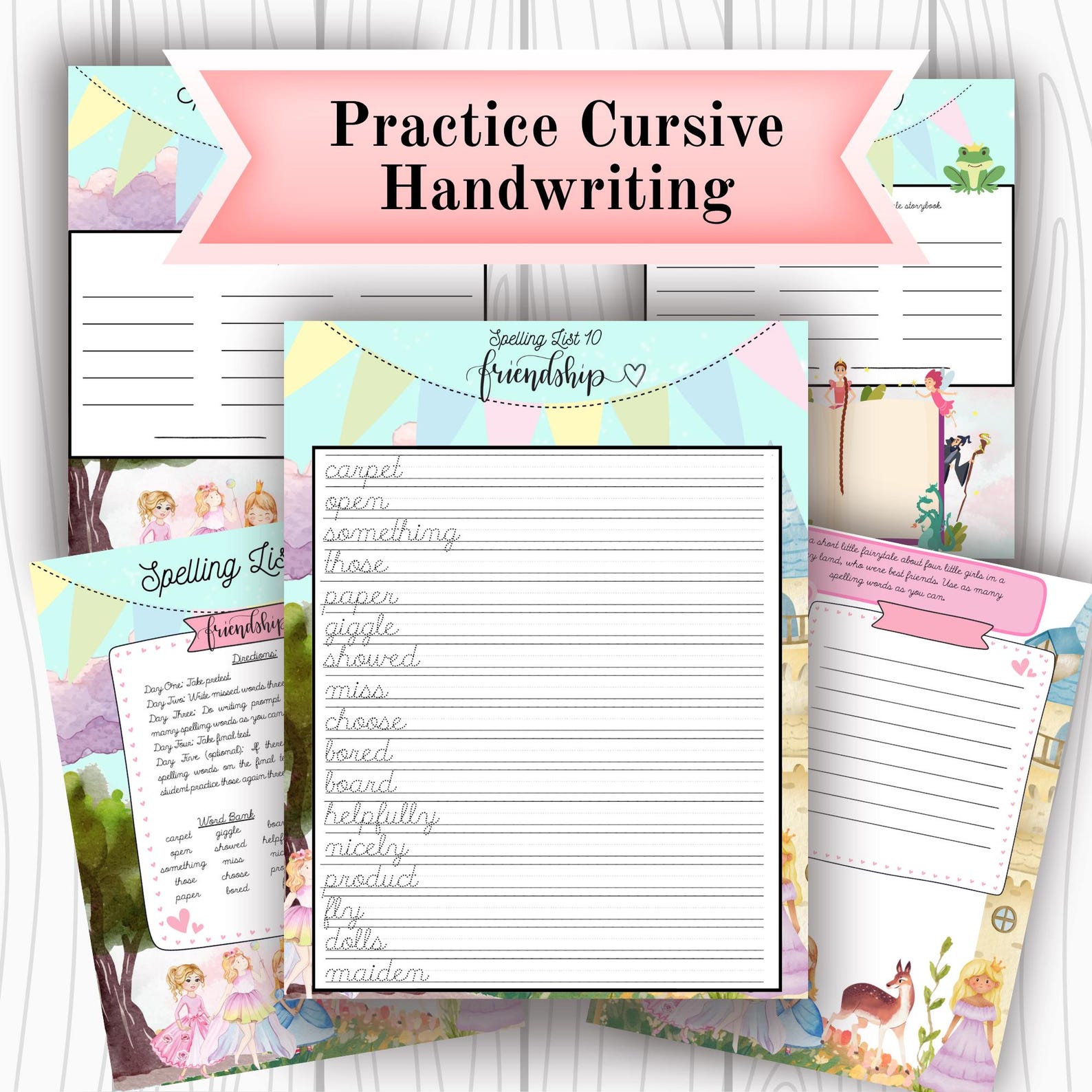 3rd Grade Spelling Curriculum | Guided Journal Prompts | Cursive ...