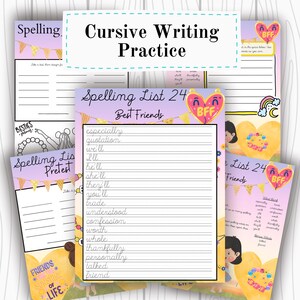 Third Grade Spelling Worksheets Homeschool Kids Creative Writing ...