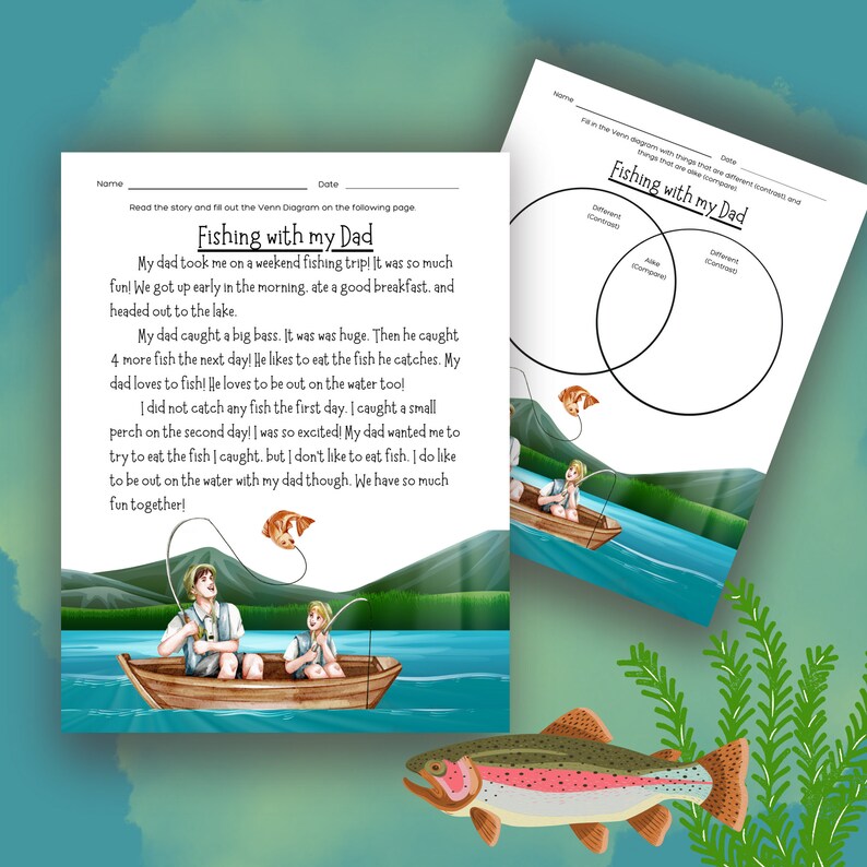 Venn Diagram | Educational Printables | Busy Book | Compare & Contrast ...