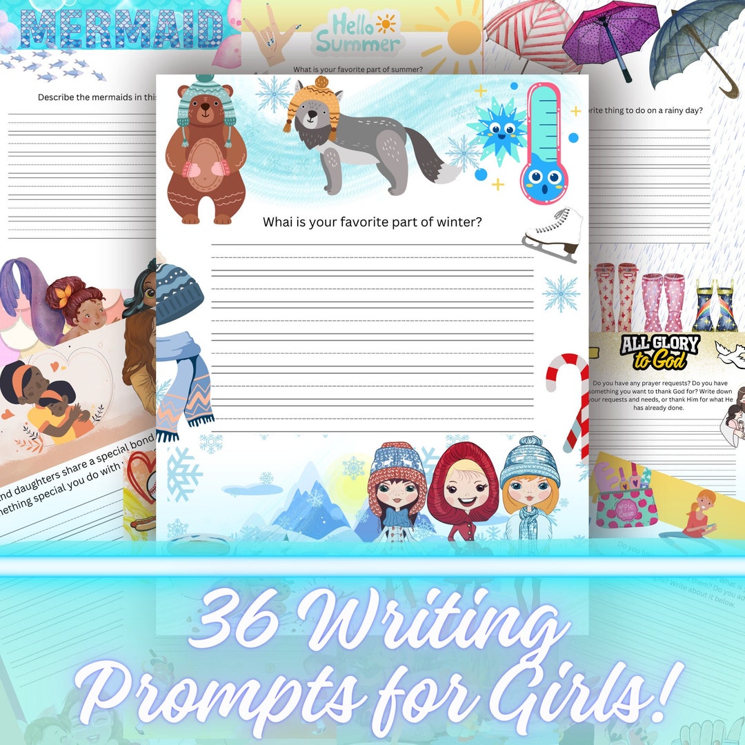 Creative Writing Prompts Academic Writing Elementary - Etsy