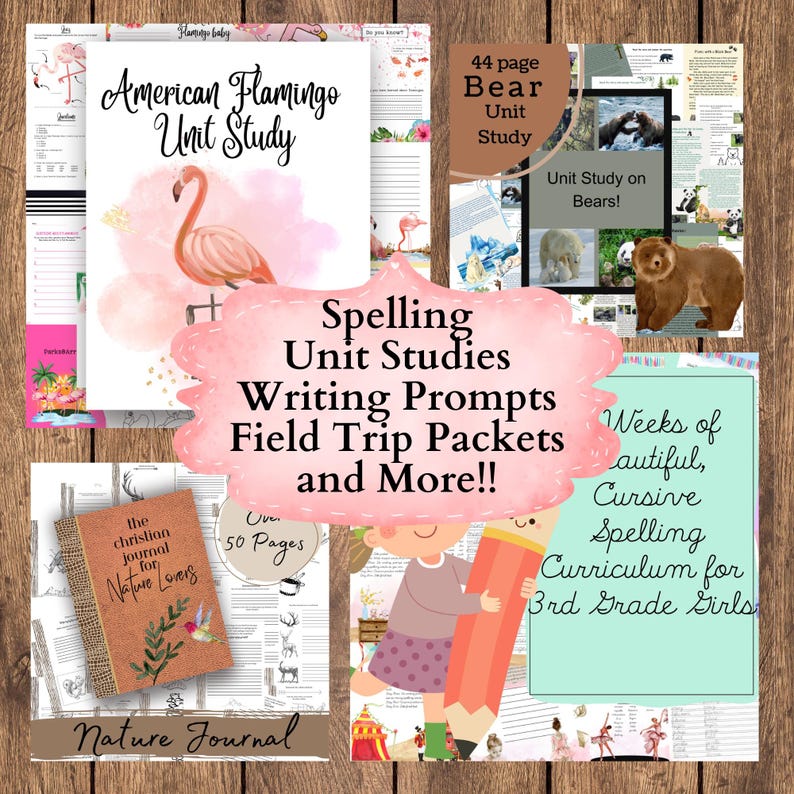 Third Grade Spelling Worksheets for Kids Creative Writing Prompts Busy ...