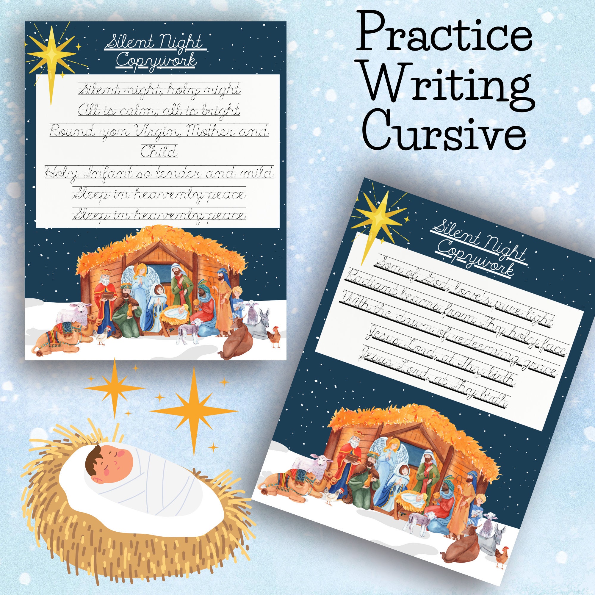 Christmas Printables, Scavenger Hunt, Busy Book, Learning Binder ...
