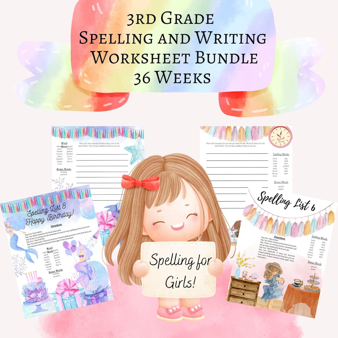 3rd Grade, Spelling Bee, Third Grade, Homeschooling, Quiet Book ...