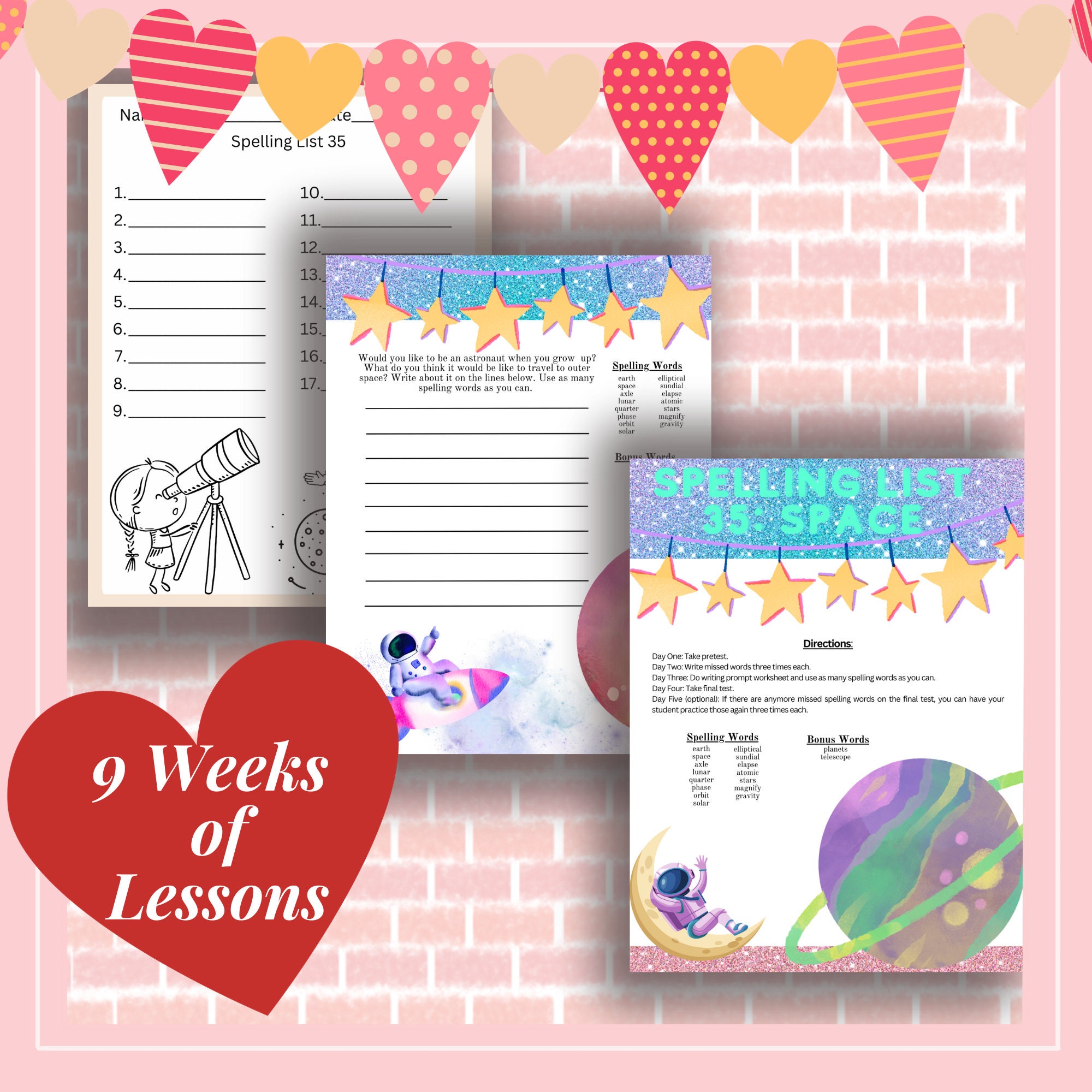 3rd Grade Spelling Elementary Curriculum Plan Homeschooling Unschooling ...