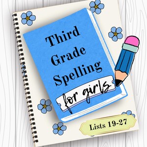 Third Grade Spelling Practice Worksheets for Kids Homeschooling ...